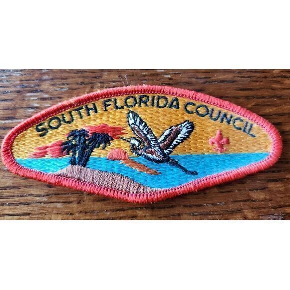 Jewelry | Vintage Boys Scouts South Florida Council Embroidered ...